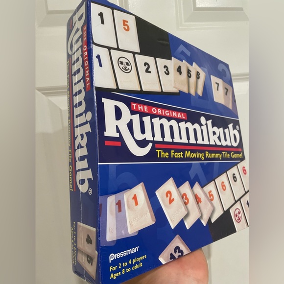Games | Vintage 1997 Rummikub The Fast Moving Rummy Tile Game Original ...